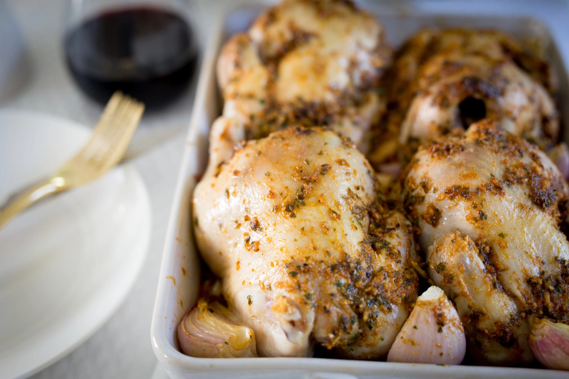 Herb Marinated Cornish Hens - David Elliot
